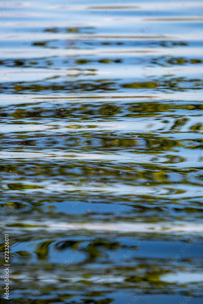 water texture with reflections and rocks on the bottom of stream Stock ...