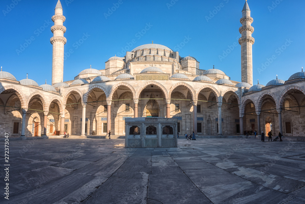 Suleymaniye Mosque Courtyard