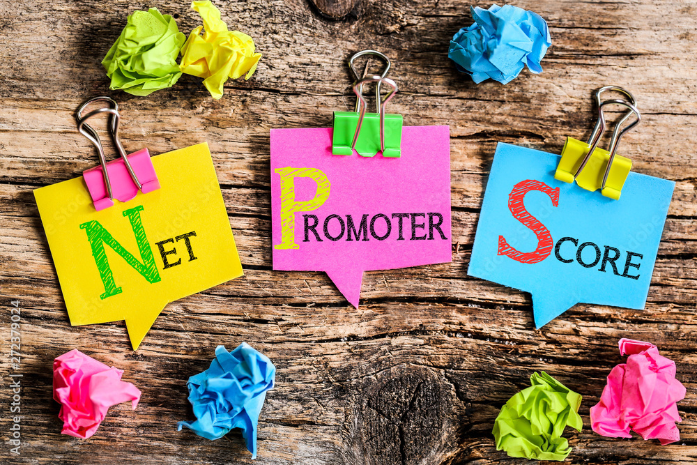 Note Post-it : net promoter score (NPS) Stock Photo | Adobe Stock