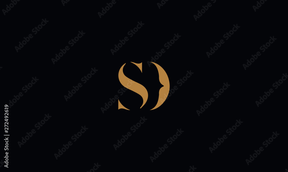 SO logo design template vector illustration Stock Vector | Adobe Stock
