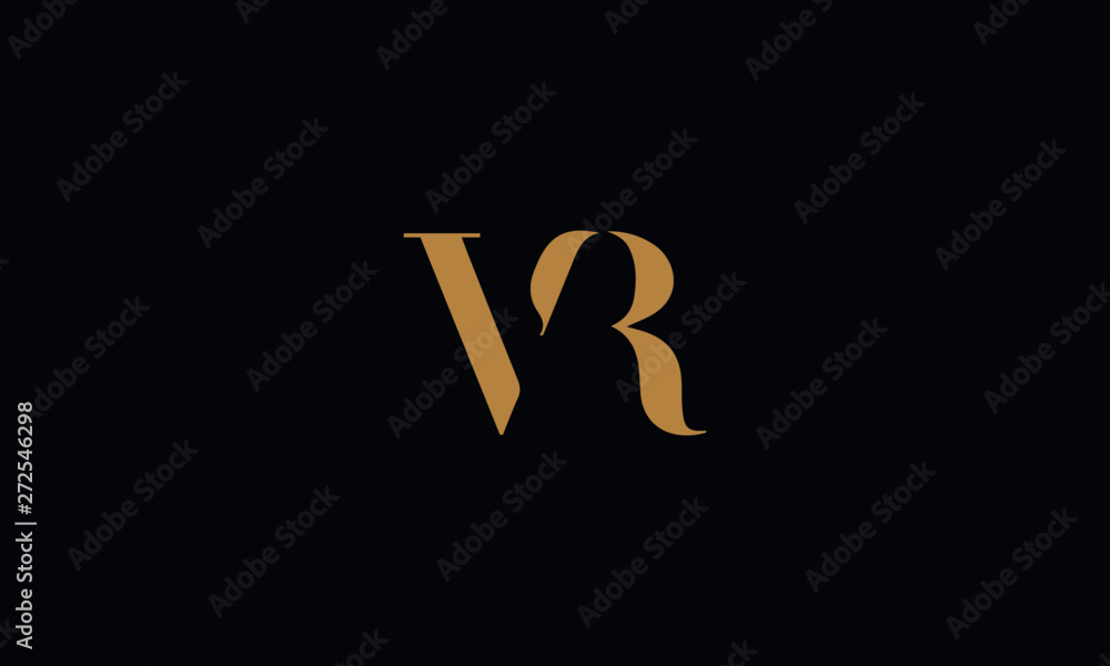 VR logo design template vector illustration Stock Vector | Adobe Stock