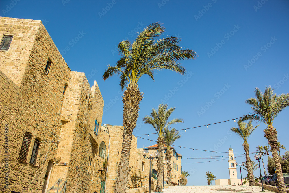 Jaffa ancient Jewish Israeli city street building landmark photography ...