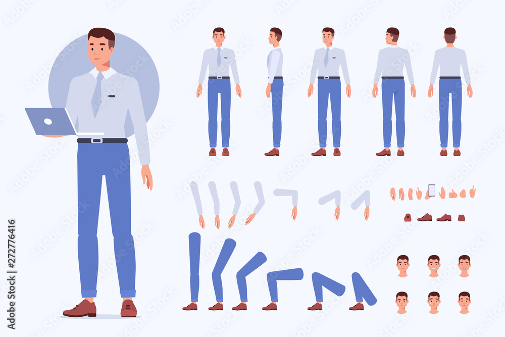 man character Stock Vector | Adobe Stock