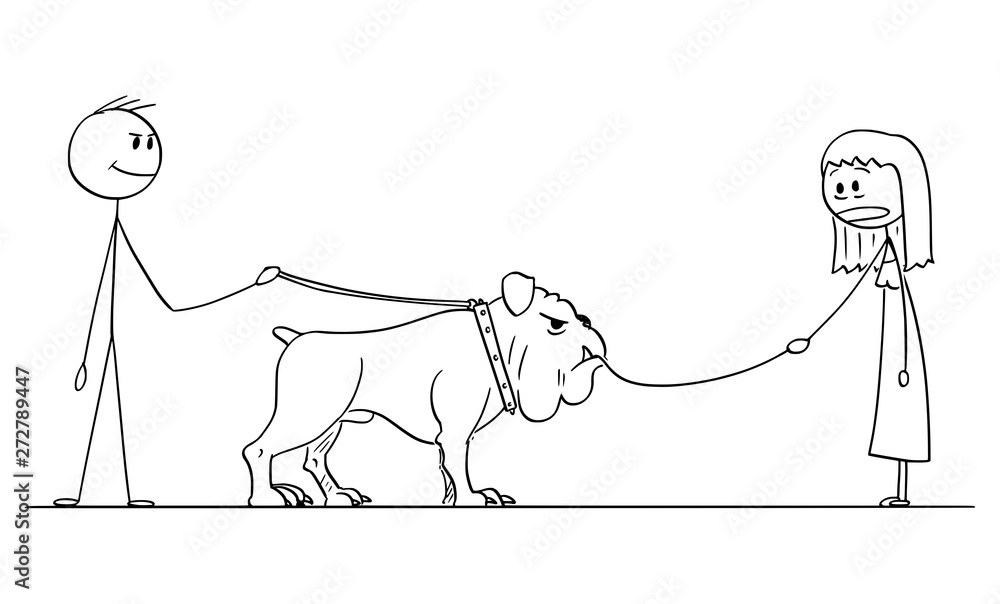 Vector cartoon stick figure drawing conceptual illustration of man with ...