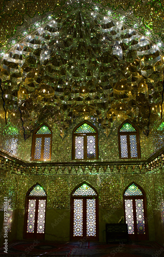 Kashan, Iran - feb,2019:The shrine of Imamzadeh Hilal Ibn Ali is one of ...