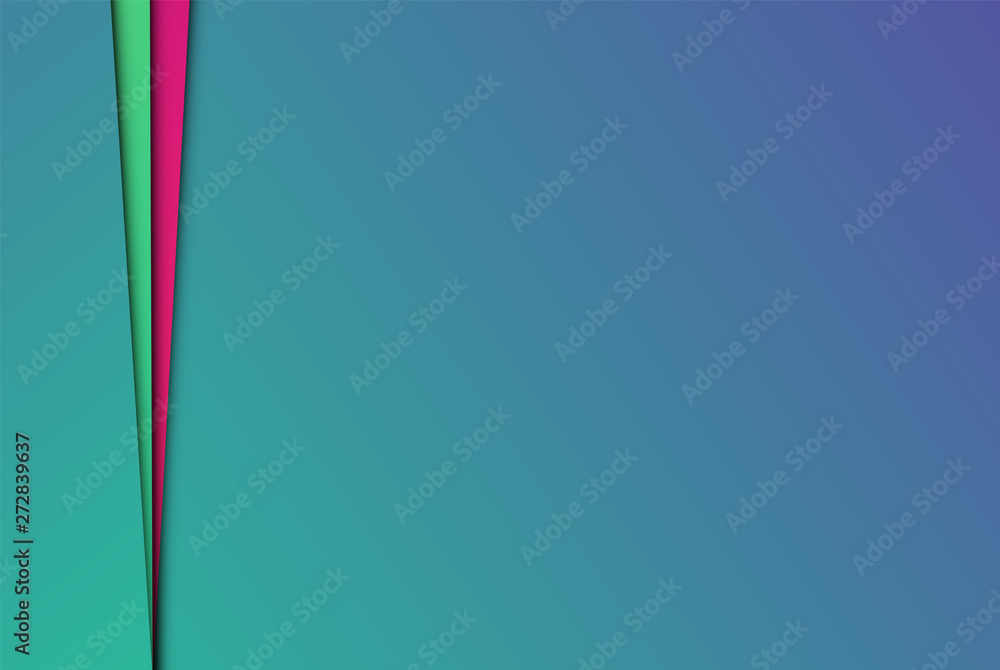 Colorful abstract papers, vector illustration Stock Vector | Adobe Stock