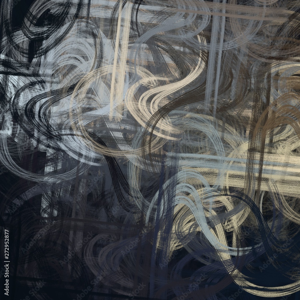 Artistic sketch backdrop material. Abstract geometric pattern. Chaos ...