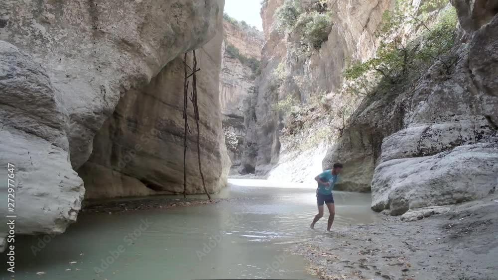 River Hiking in the Lengarica Canyon and Thermal Baths of Benja Permet ...