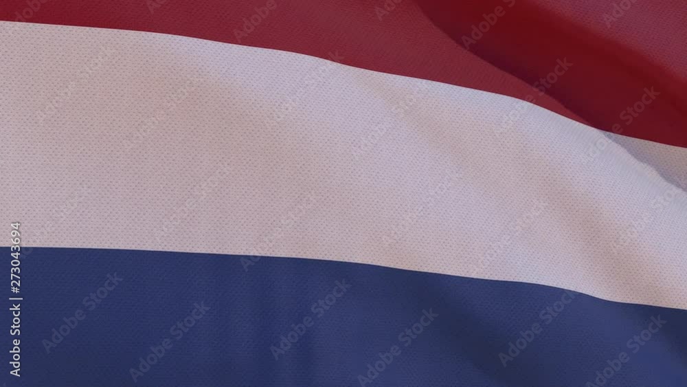 This looping stock motion graphics video shows the red, white and blue ...