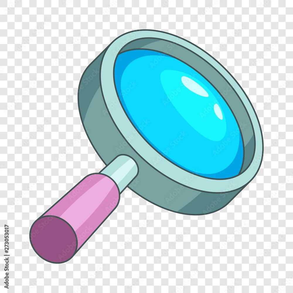 Magnify icon. Cartoon illustration of magnify vector icon for web Stock ...