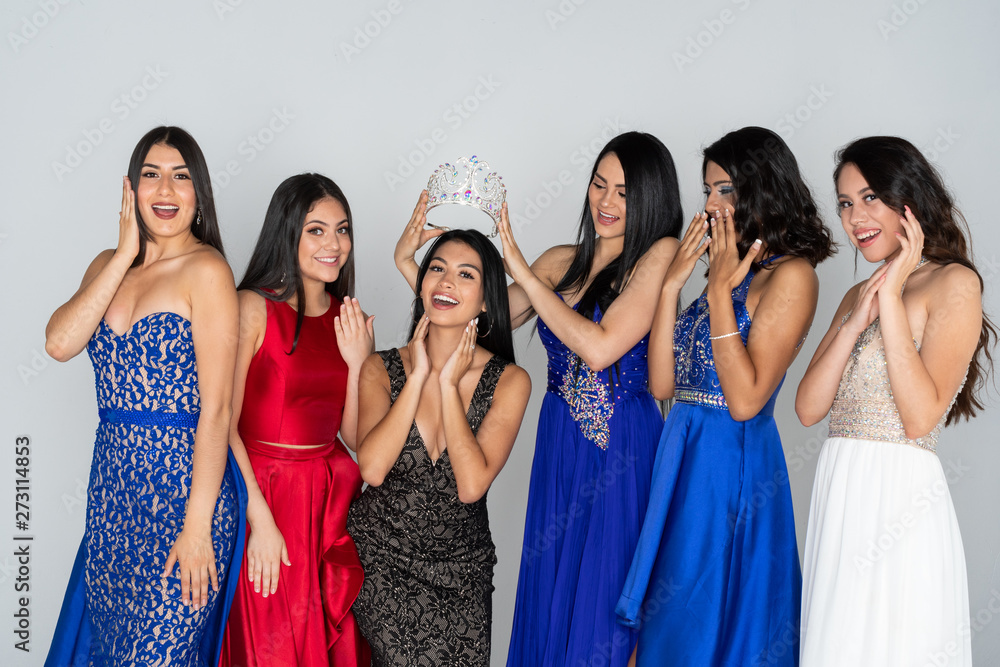 Beauty Pageant Contestants Stock Photo | Adobe Stock
