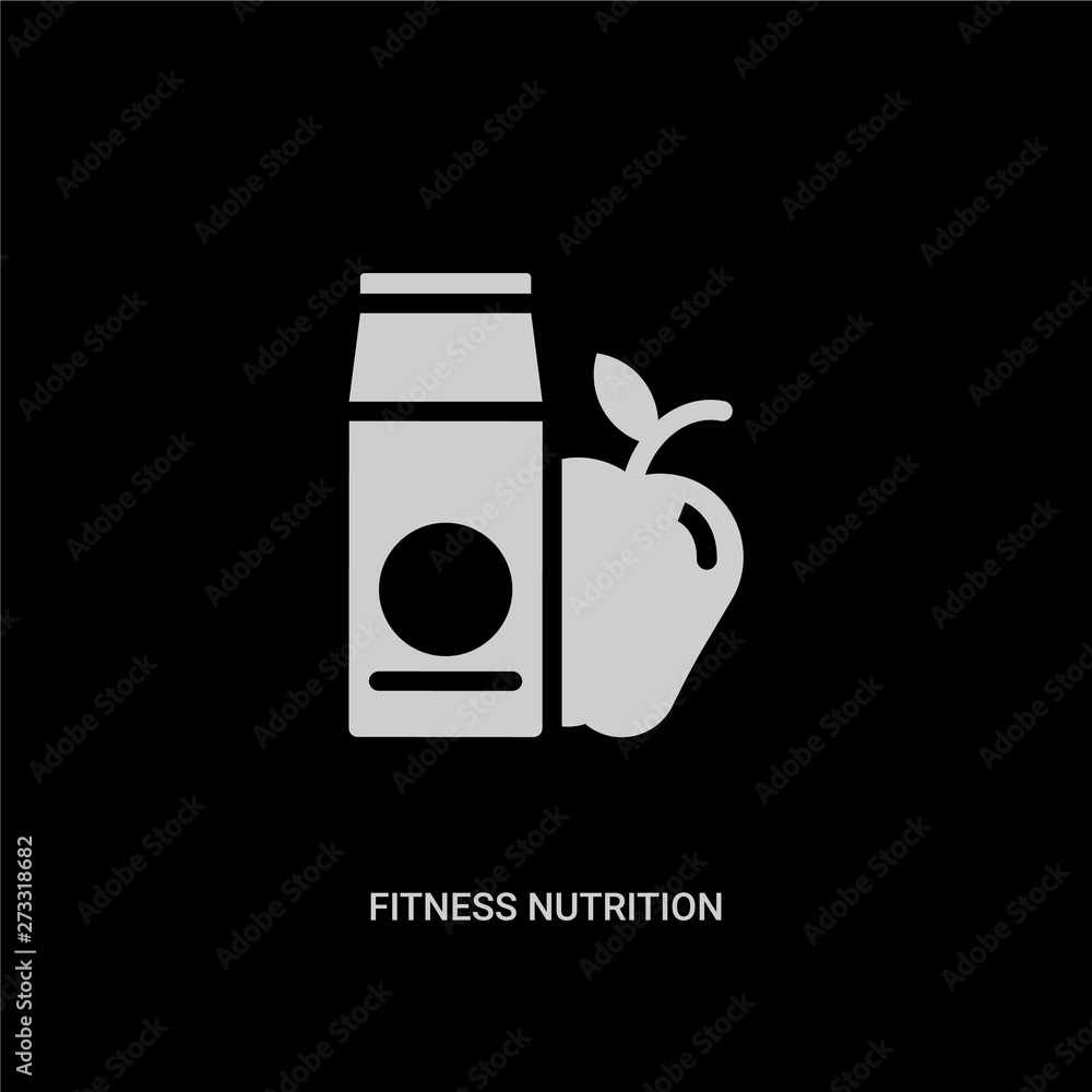 Nutrition Icon Black