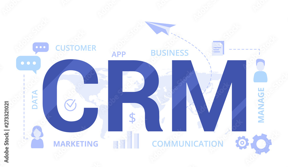 Organization of data on work with clients, CRM concept. Customer ...