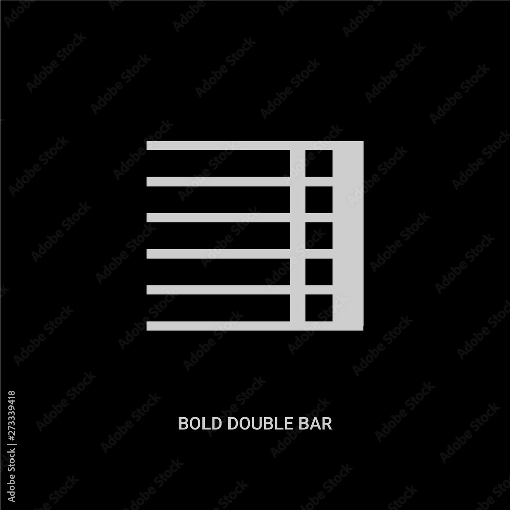 Double Bar Line