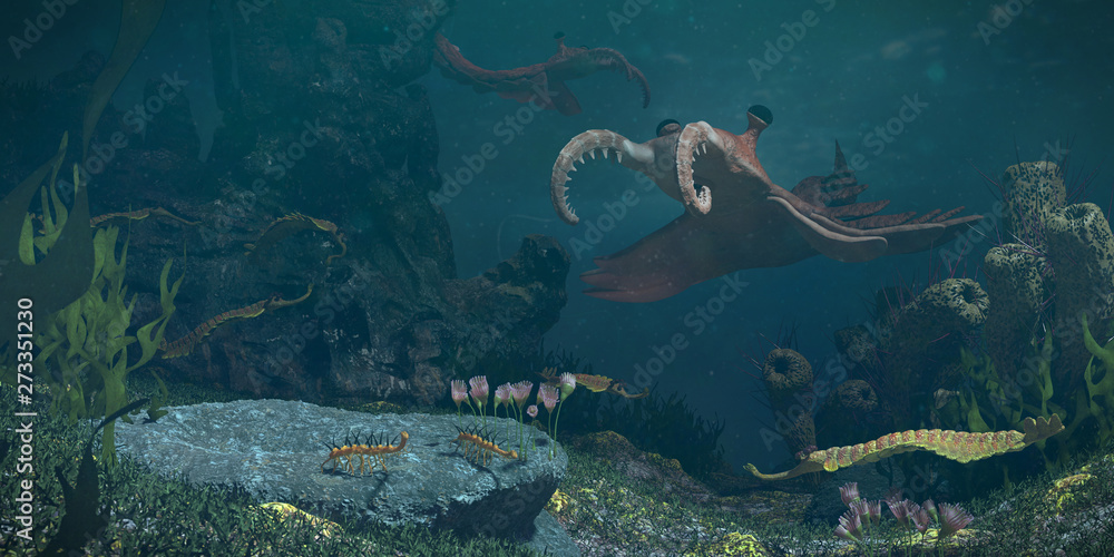 Panthalassic Ocean Anomalocaris