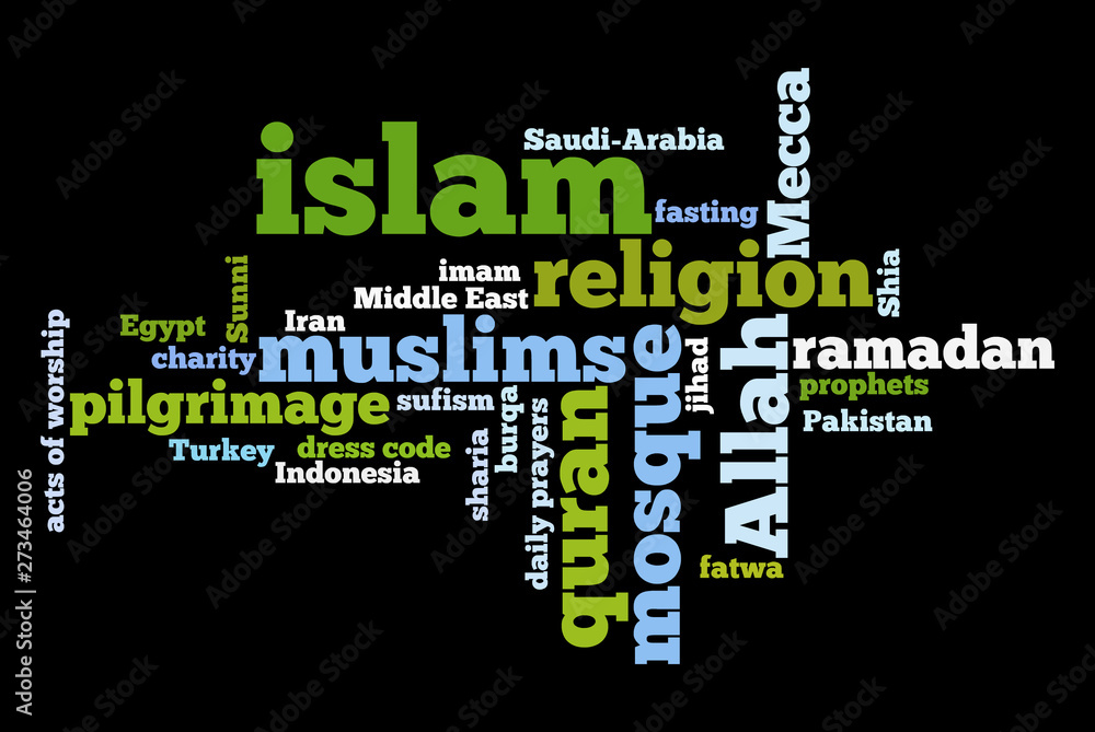 islam topics Stock Illustration | Adobe Stock