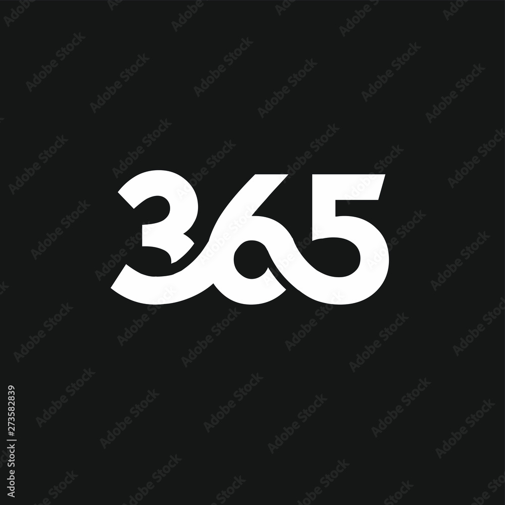 365 infinity logo icon design vector illustration Stock Vector | Adobe ...