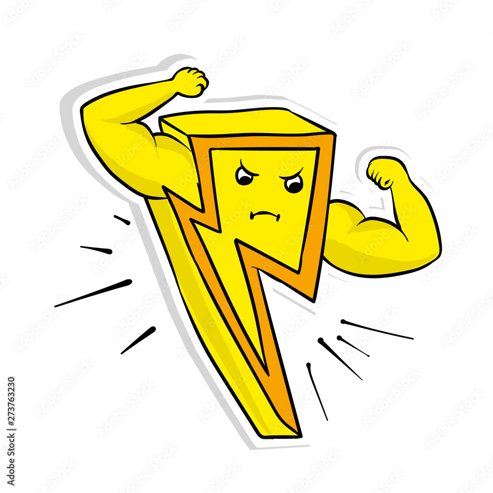 Lightning Bolt Cartoon