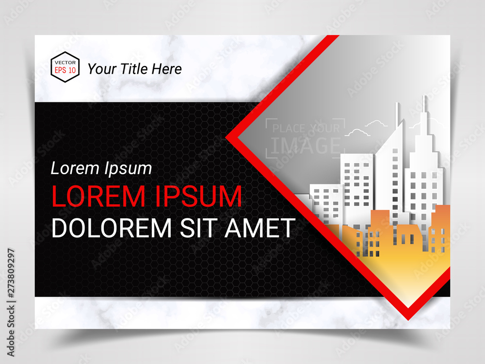 Print Advertising Ready Template, A4 Size Design for Company Marketing ...