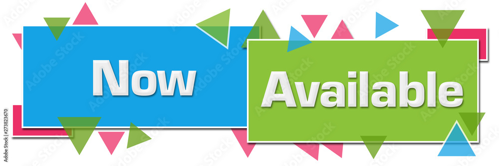 Now Available Green Blue Colorful Horizontal Squares Triangles Stock ...