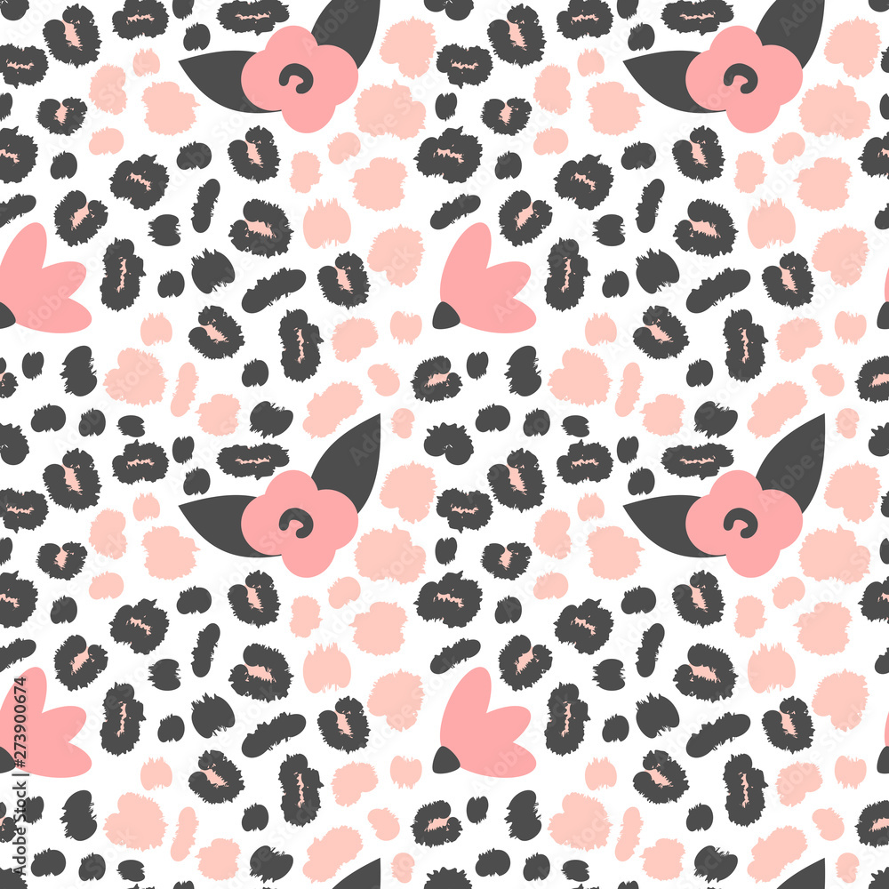 Cute Leopard Print Background