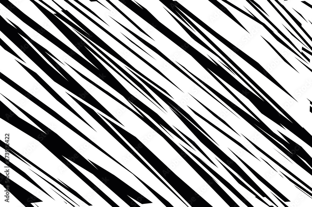 lines of different lengths and thicknesses Stock Vector | Adobe Stock