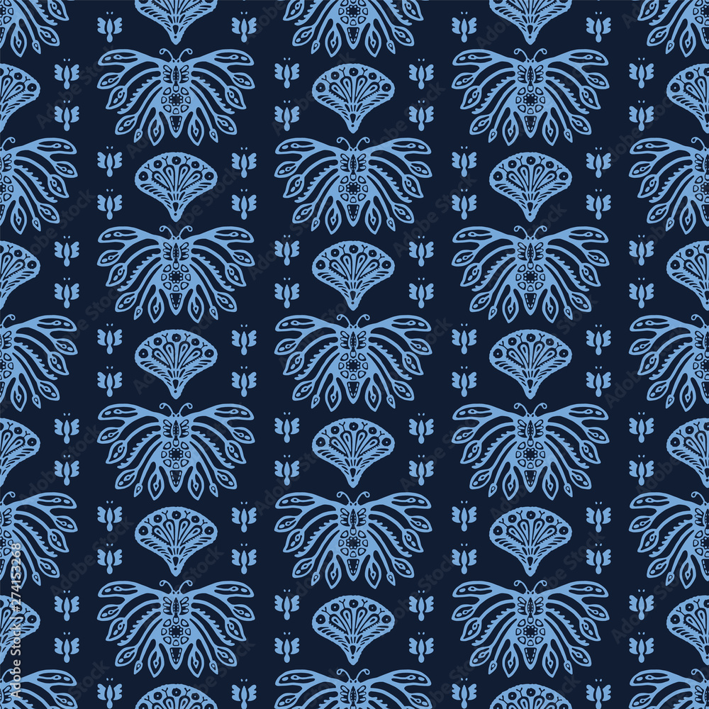 Japanese Paisley Pattern