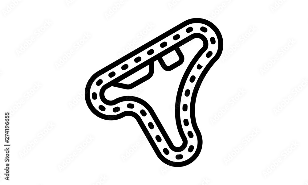 Race Circuit Icon