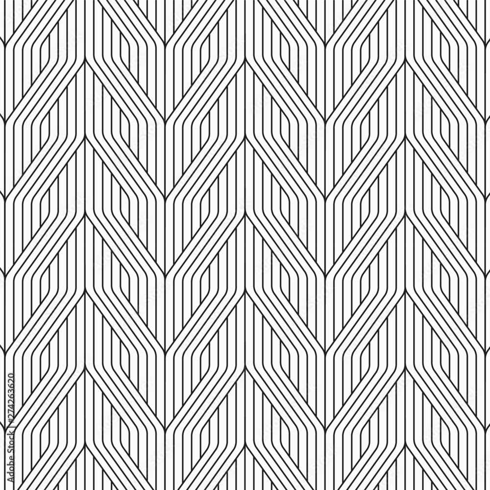 linear geometric vector pattern, repeating stripe line and mosaic of ...