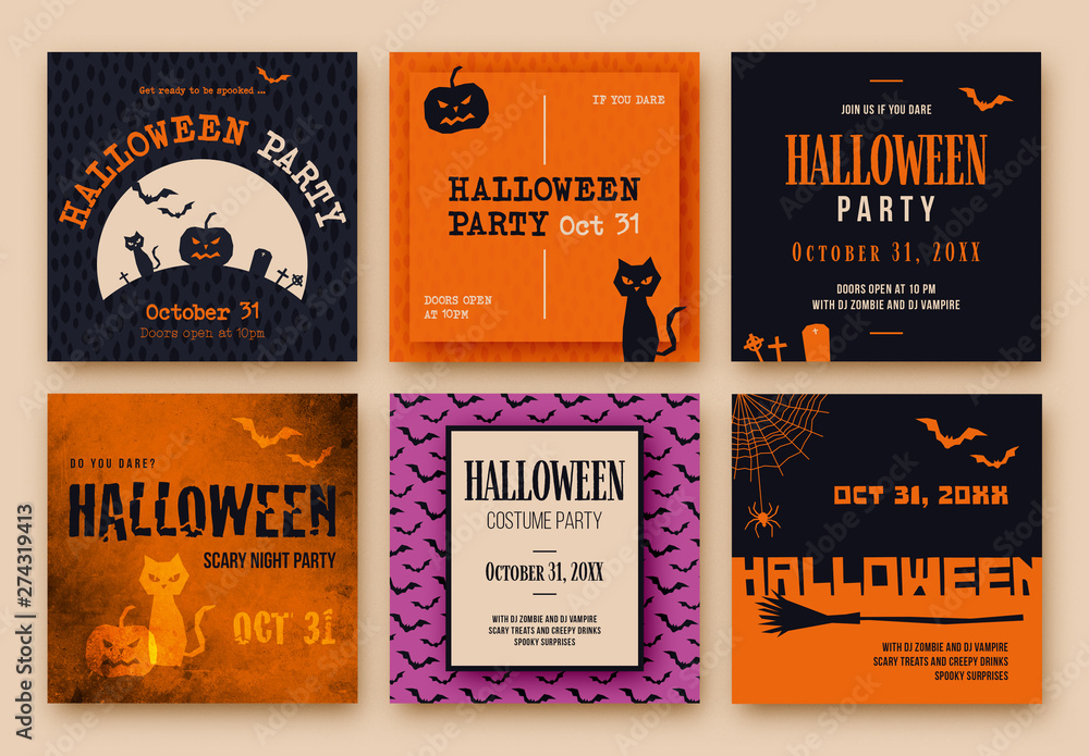 Modelo De Halloween Social Media Banner Layout Set Do Stock Adobe Stock modelo-de-halloween-social-media-banner-layout-set-do-stock-adobe-stock