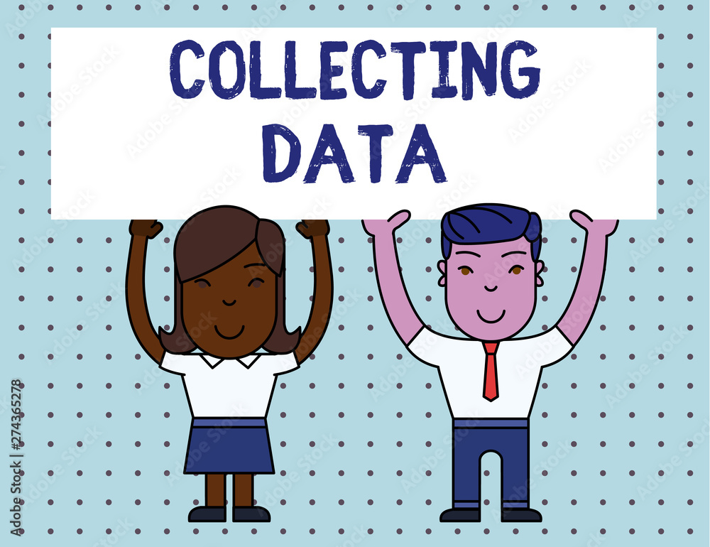 Conceptual hand writing showing Collecting Data. Concept meaning ...