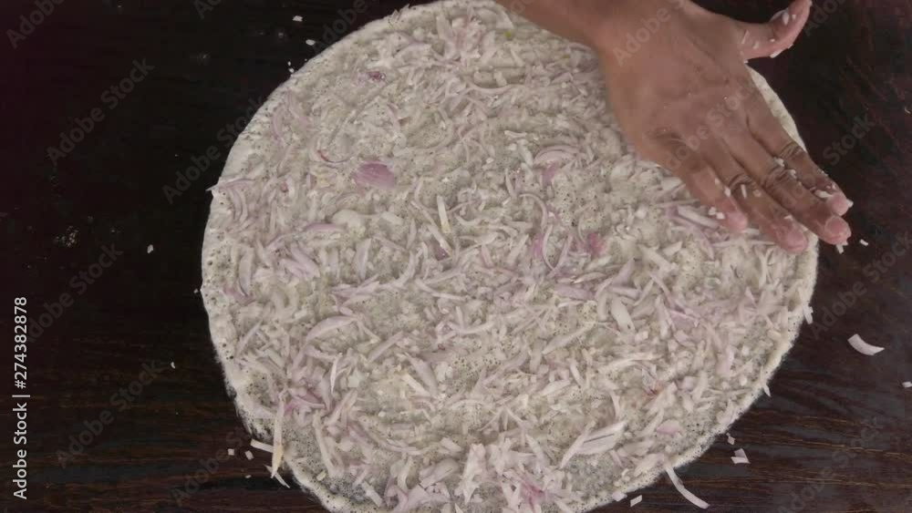 Dosa is a cooked flat thin layered rice batter, originating from South ...