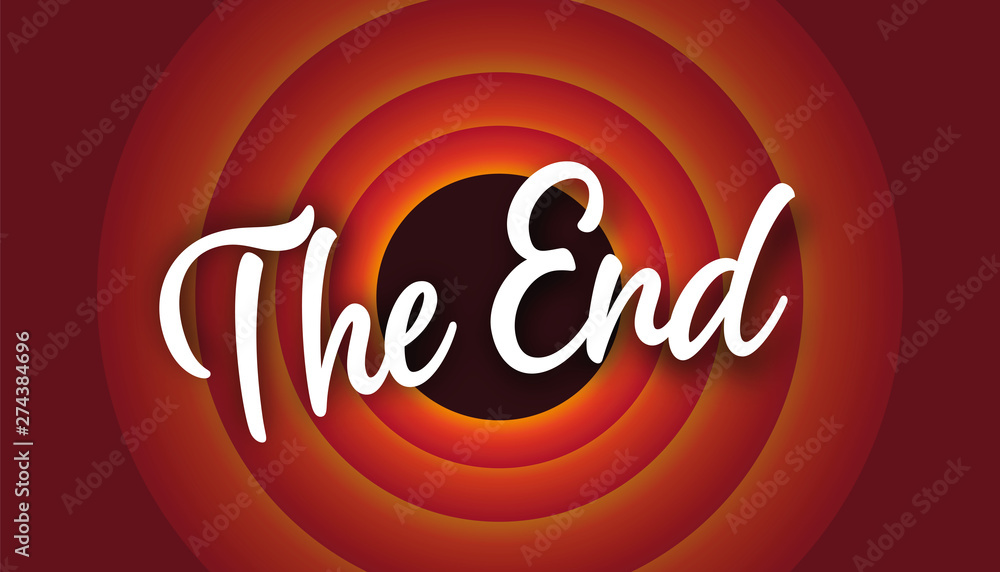 Poster The end – Wall Art | UkPosters
