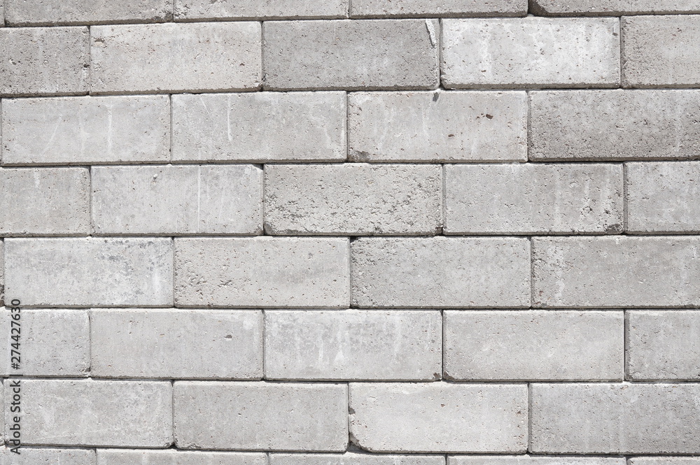 Old cinder block wall background, brick texture and background. Stock ...