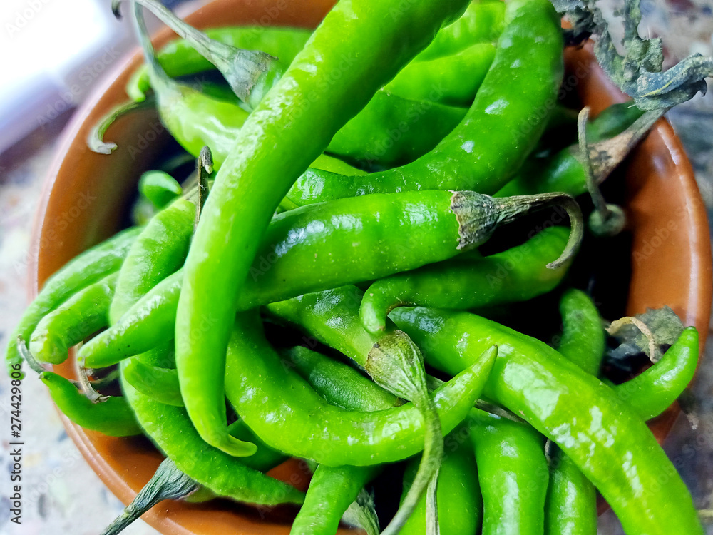 Green Chili usage is worldwide. In India called "Mirchi" in Hindi. In ...