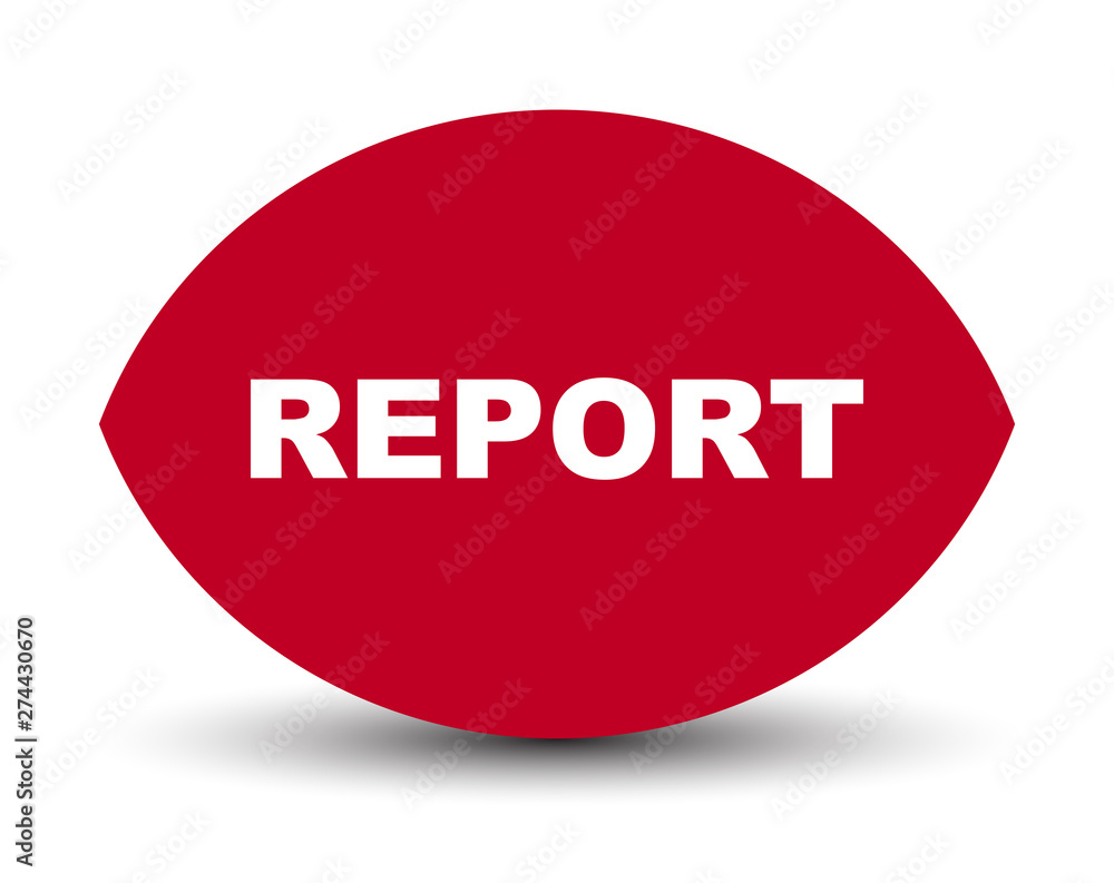 red vector banner report Stock Vector | Adobe Stock