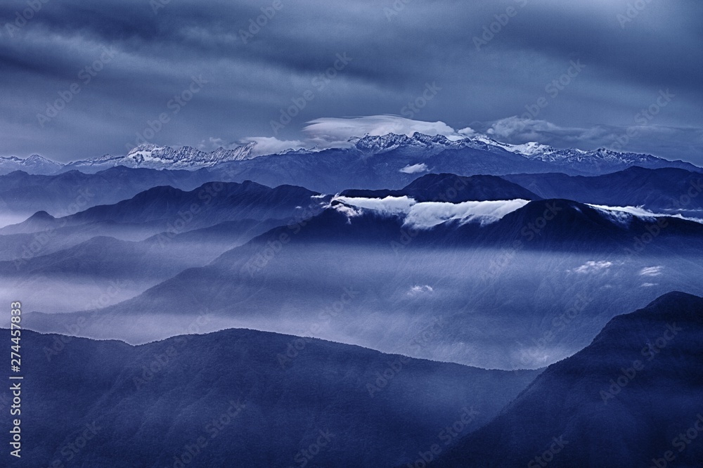 Cloudy Landscape Wallpaper