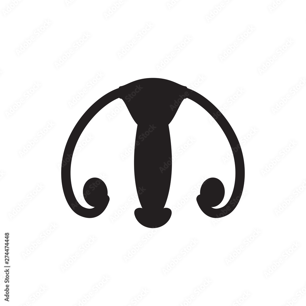 male reproductive system vector icon Stock Vector | Adobe Stock