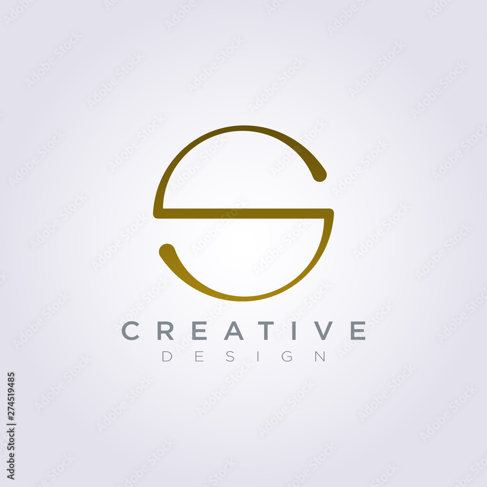 Letter S Vector Illustration Design Clipart Symbol Logo Template Stock ...