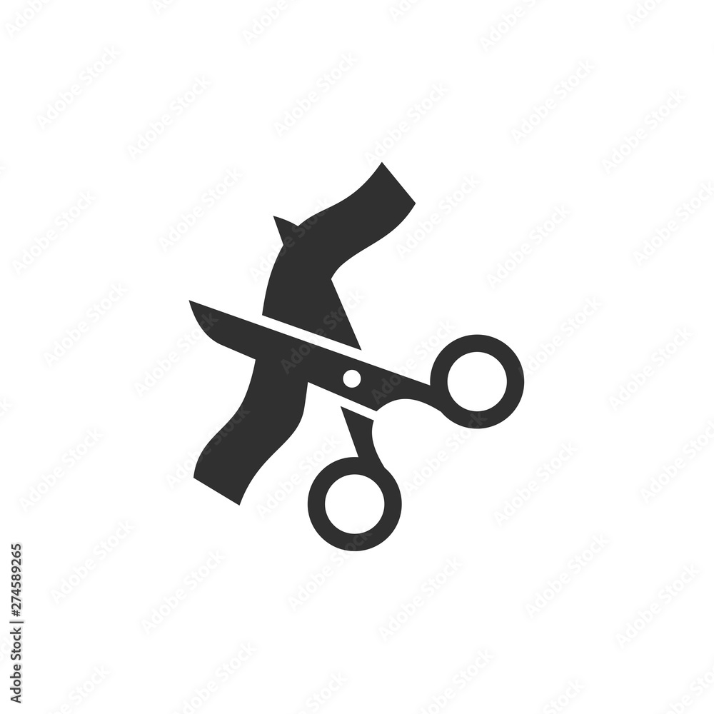 grand opening icon template black color editable. grand opening symbol ...
