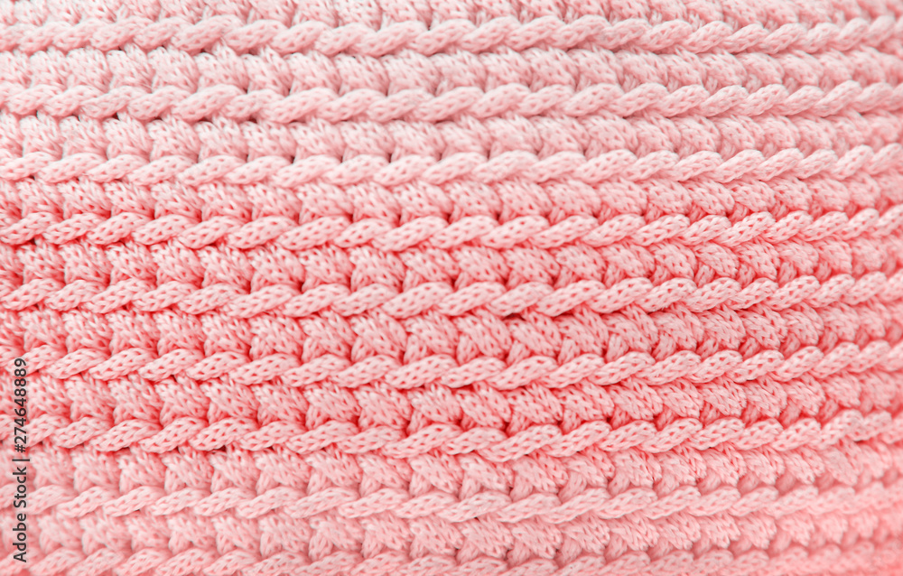 Light pink crochet knitted seamless patterns texture for background ...