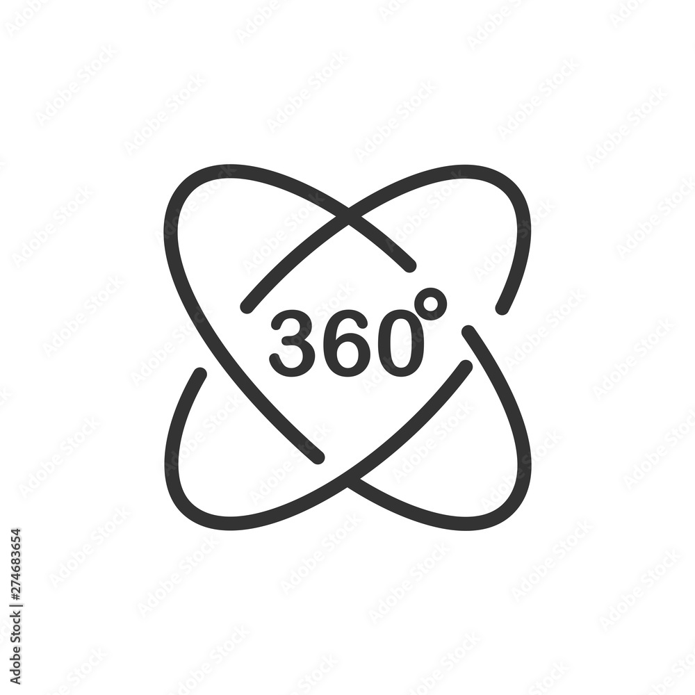 Angel 360 degree icon template black color editable. Angel 360 degree ...