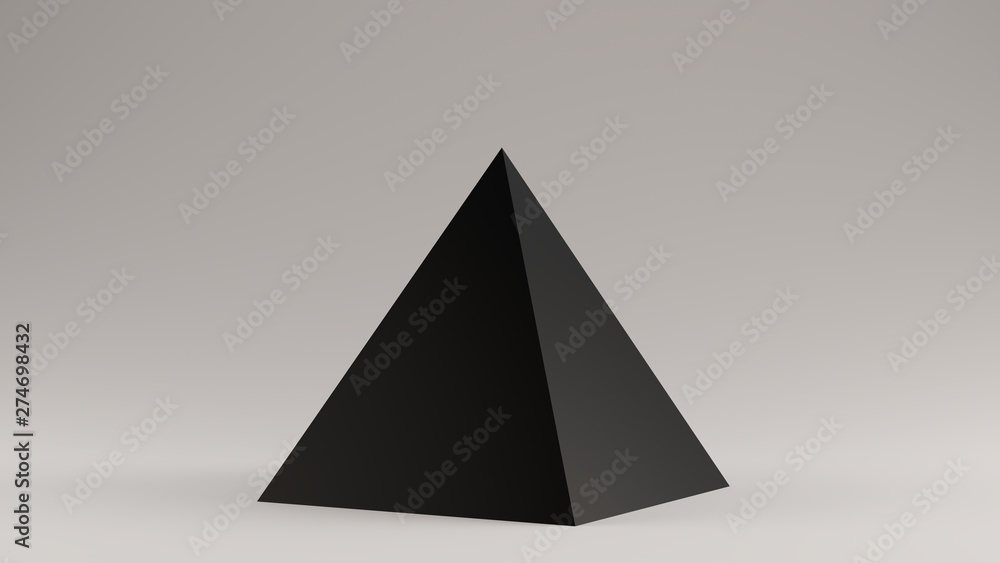 Black Pyramid Stock Illustration | Adobe Stock