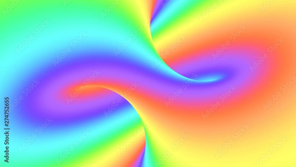 Spectrum psychedelic optical illusion. Abstract rainbow hypnotic ...