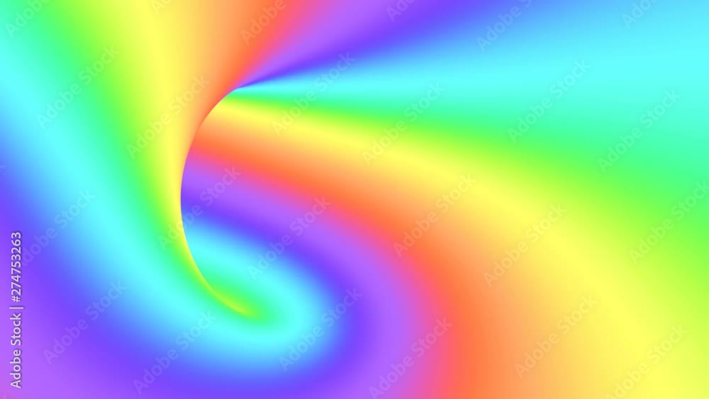 Spectrum psychedelic optical illusion. Abstract rainbow hypnotic ...