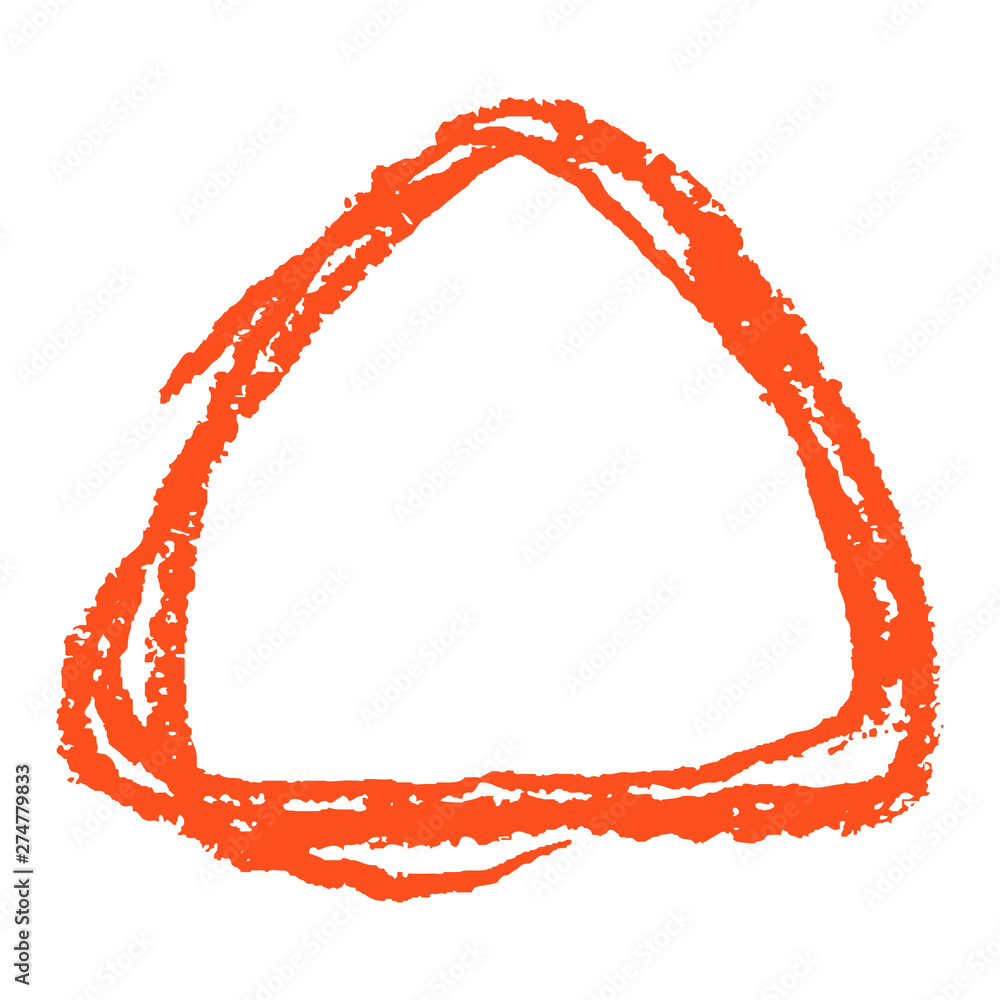 Hands Forming A Triangle Drawing