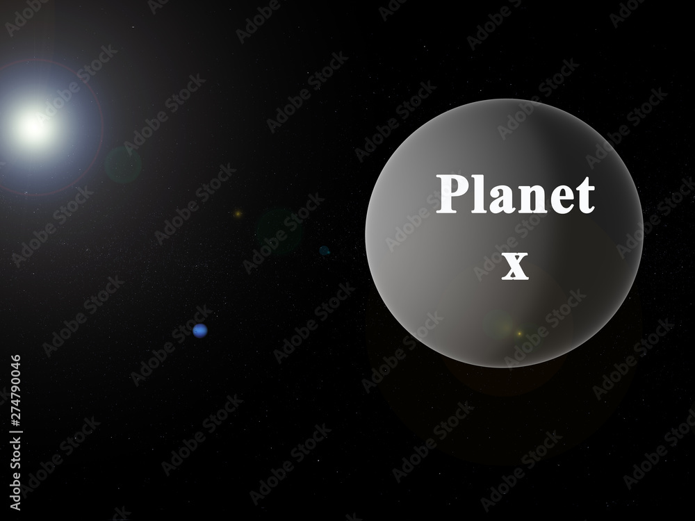 Artwork from Hypothetical Planet X in our solar system, behind Neptune ...