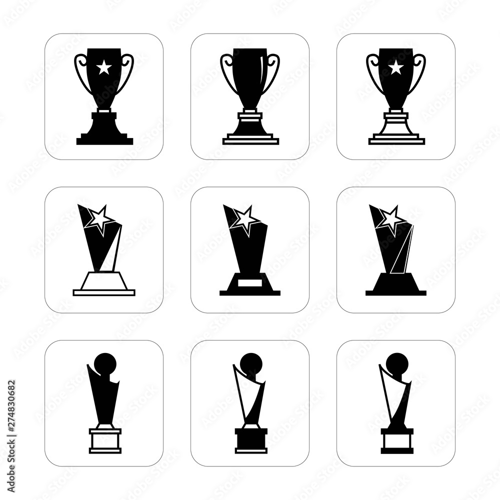 Military rank icon set. Army insignia symbol design. Soldier emblem ...