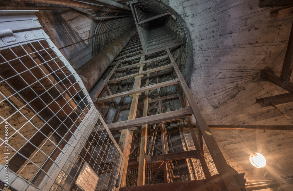 mine shaft Stock Photo | Adobe Stock