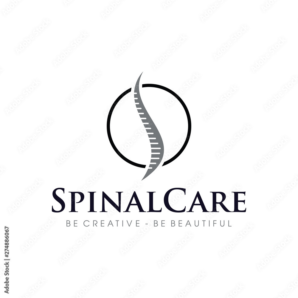 Spinal, Spinal Nutrition, Family Spinal, Spinal Care Logo Design Vector ...